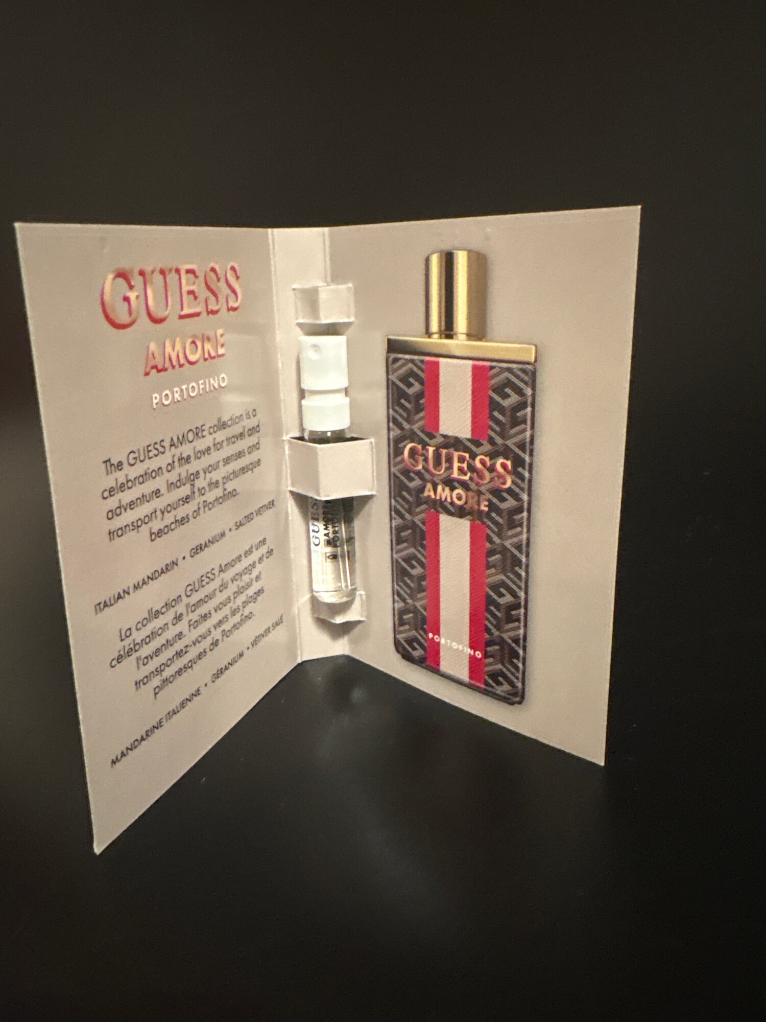 Guess Amore Portofino унисекс туалетная вода, 2 мл пробник Vials