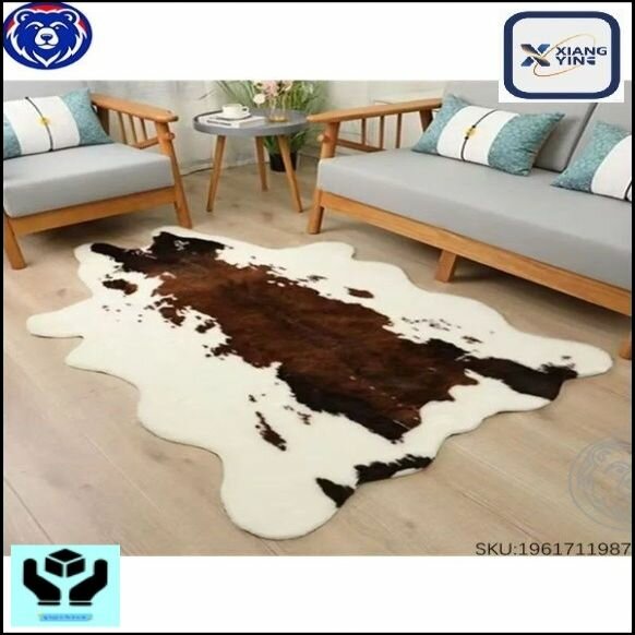 Эксклюзивный ковер из искусственной шкуры животного
