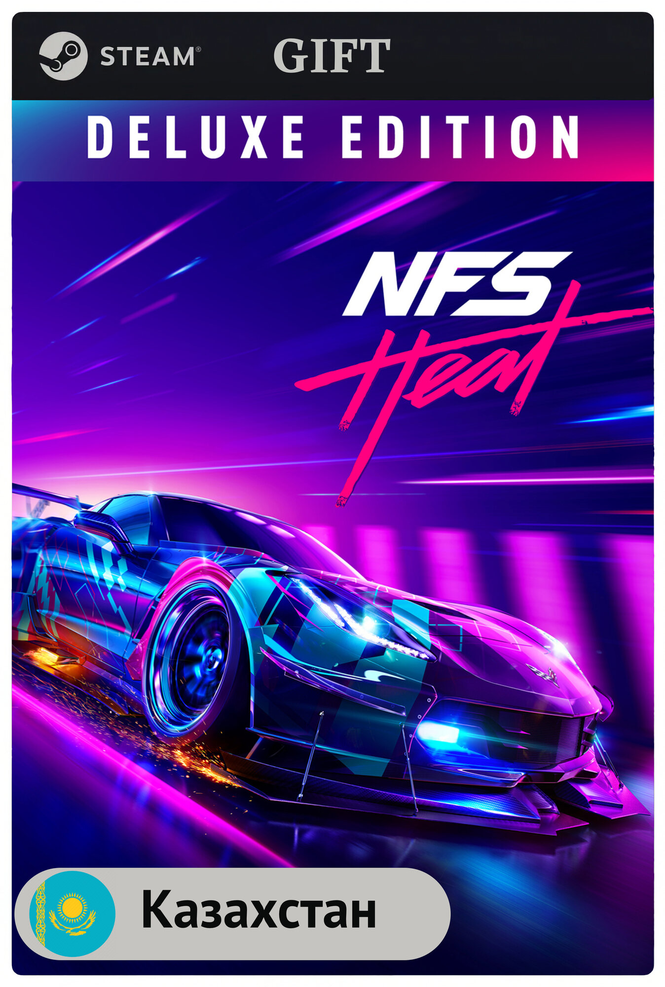 Игра Need for Speed™ Heat Deluxe Edition для PC (ПК) Steam, Steam Deck, GIFT Казахстан