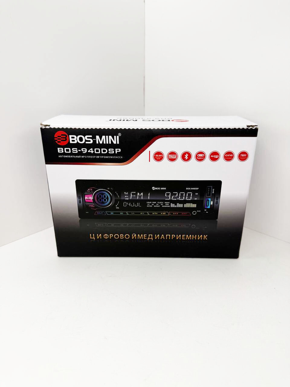 Процессорная автомагнитола 1 DIN / DSP