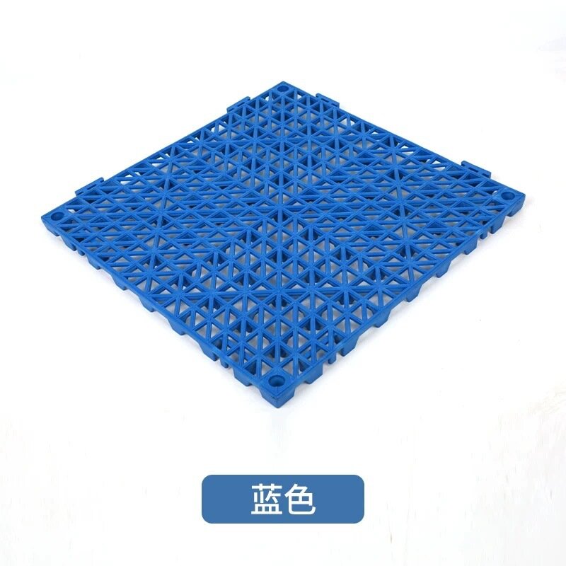 Голубой прочный противоскользящий коврик для ванной, кухни, туалета - 30x30 см, толщина 15 мм, водонепроницаемый