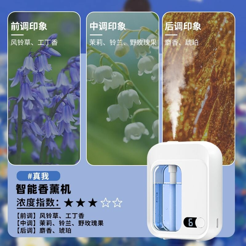 Интеллектуальный автоматический аромадиффузор, освежитель воздуха для спальни, дома, туалета, долговременный ароматизатор, устранитель запахов