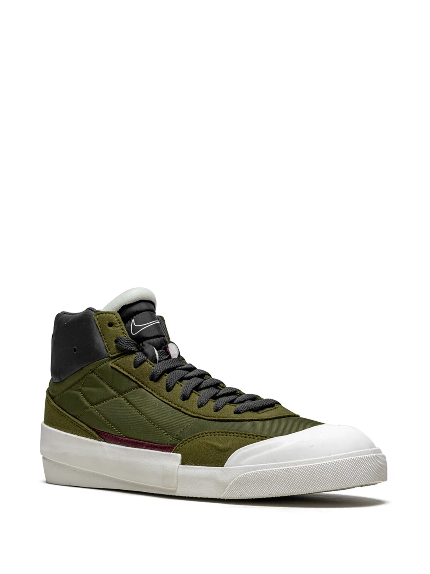 Кроссовки NIKE Drop Type Mid, размер 9.5 US, зеленый — фото 1