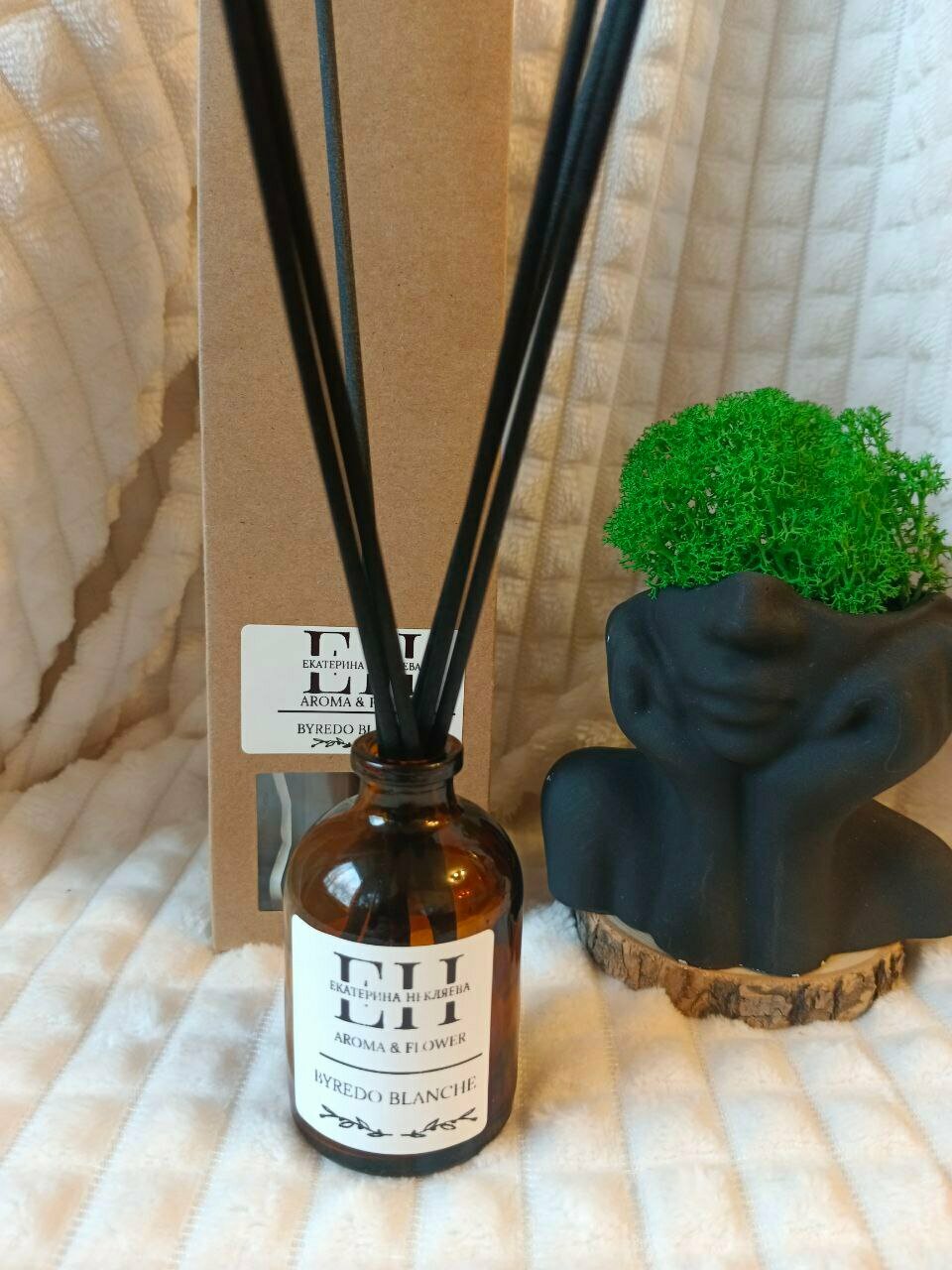 Диффузор для дома парфюмированный, BYREDO BLANCHE крафт, 50 мл