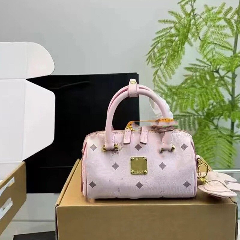 Сумка M Brand C из натуральной кожи LV для женщин, большая вместимость, модная универсальная сумка для повседневного использования, универсальная сумка через плечо Boston Pillow Bag
