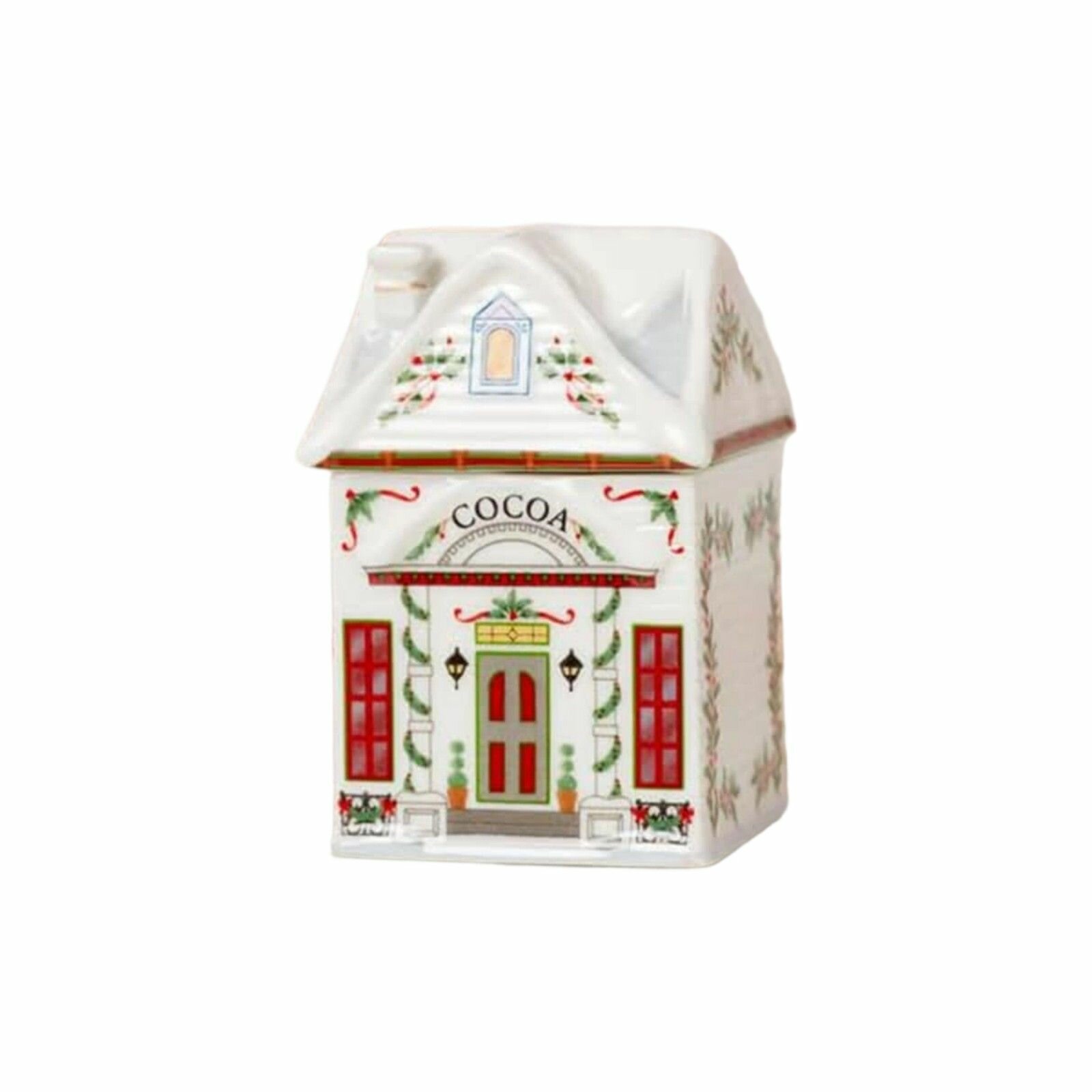 Праздничный набор домиков для специй рождественская деревня декоративные банки кухни