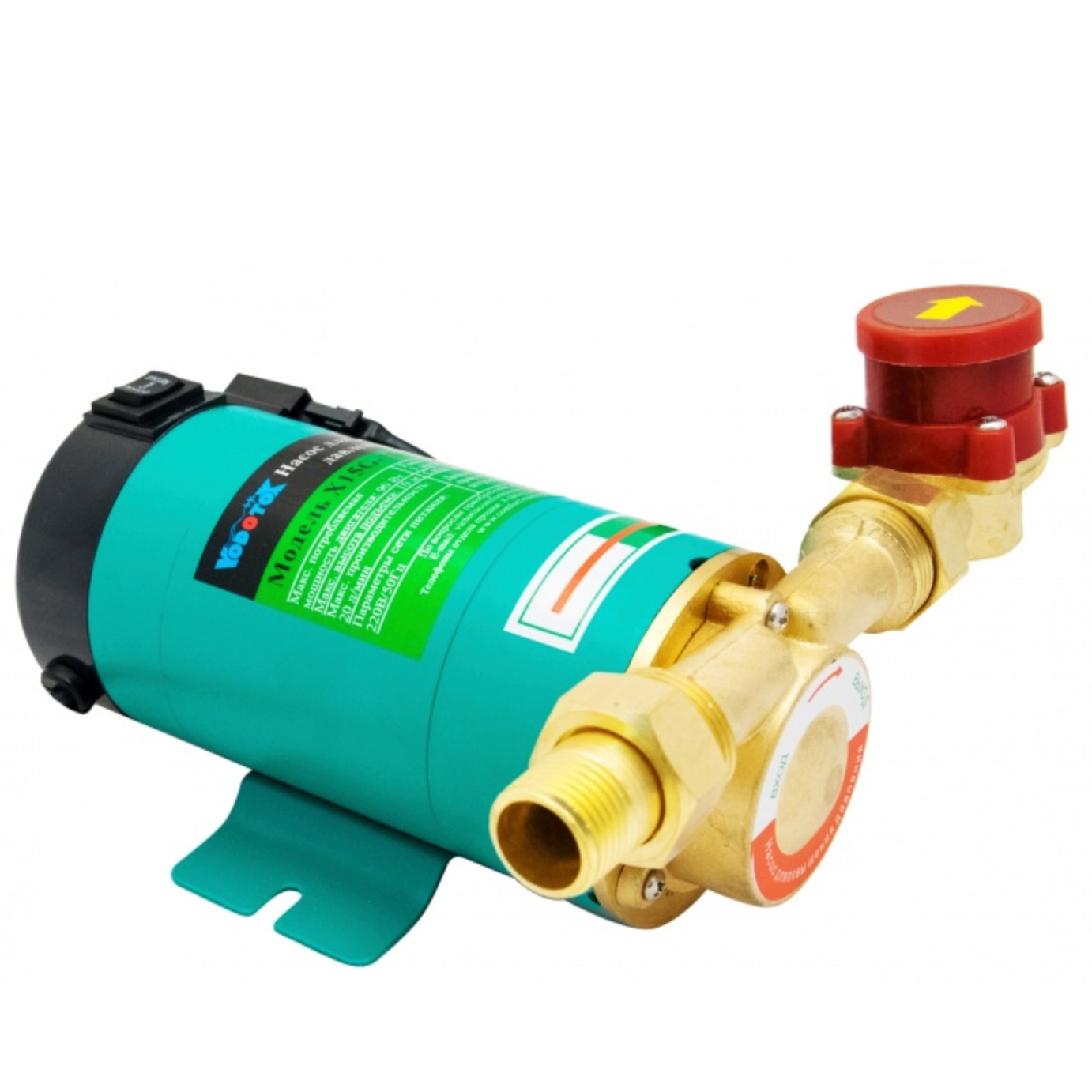 Насос повышения давления. "Vodotok" X20GR-15, сухой ротор,3/4