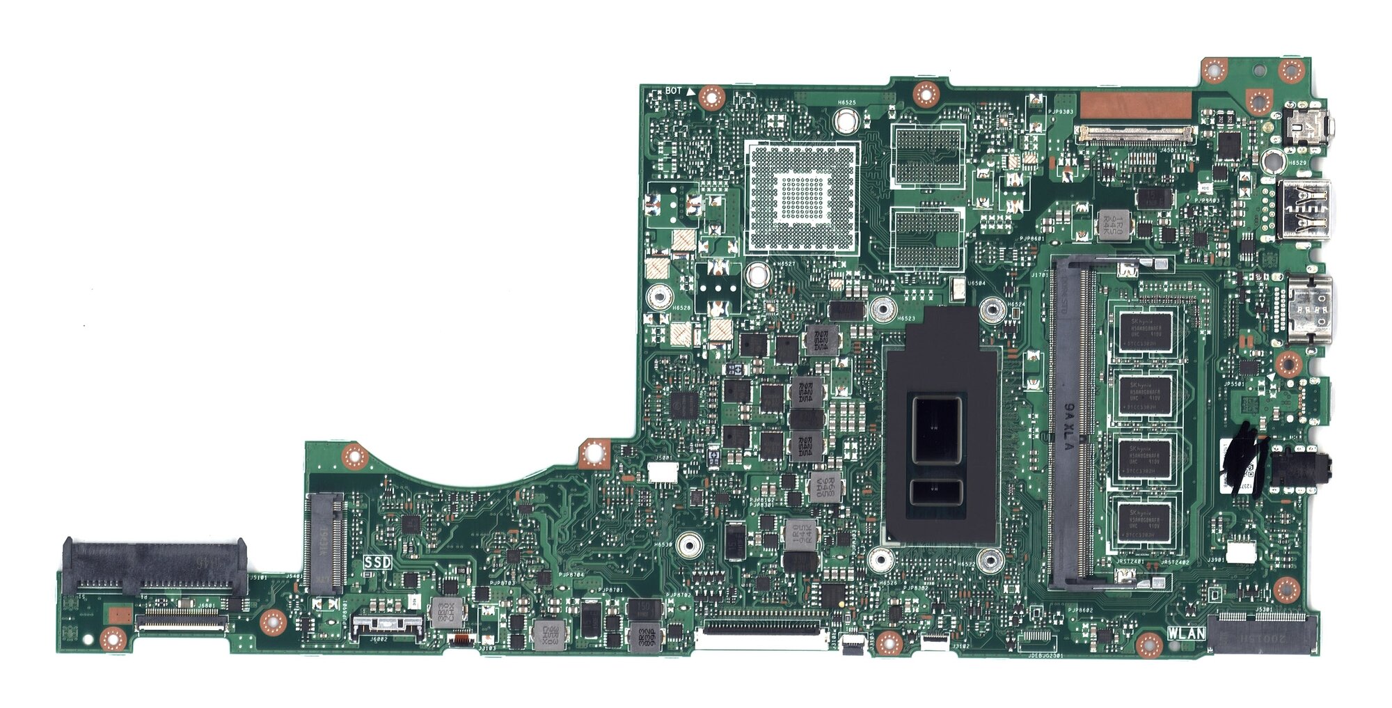 Материнская плата для Asus X411UA 8G/I3-8130U 90NB0GF0-R00082