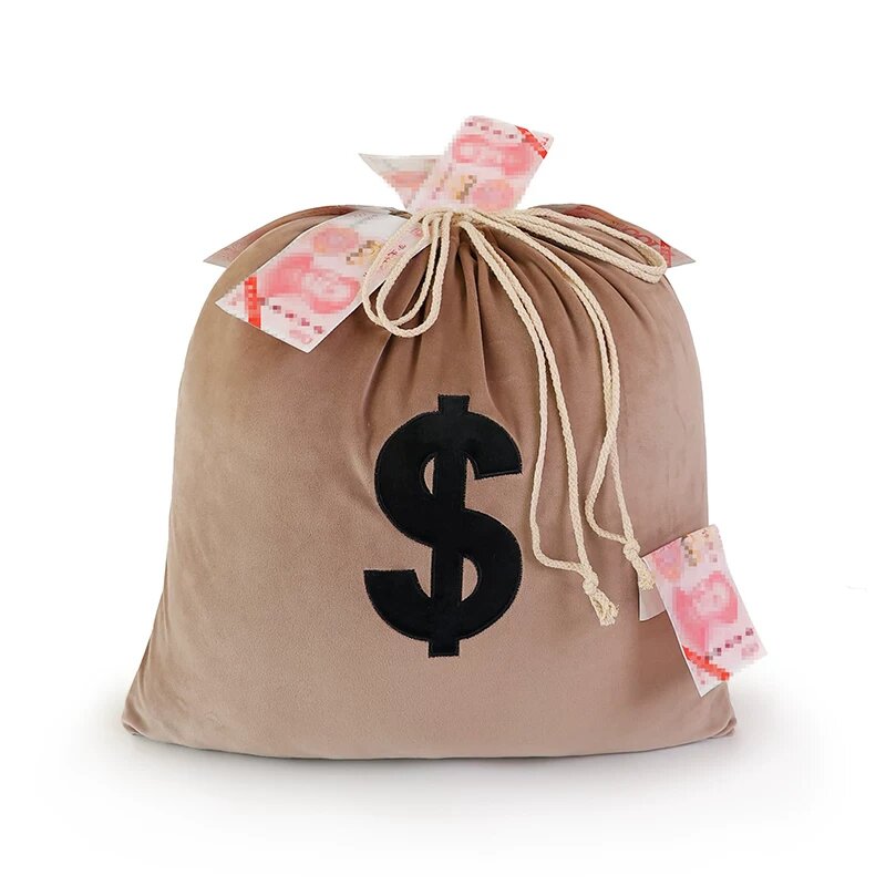 Бакалеящий магазин BIBIG, креативная забавная подушка для мешка для денег, украшения для дома, гостиной, диван,
