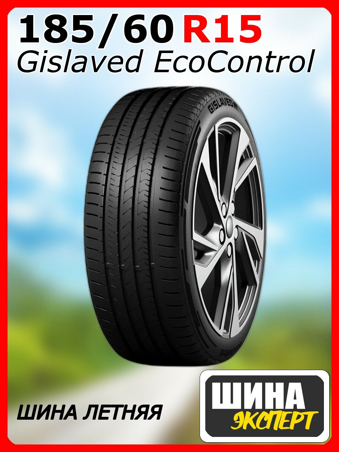 Шина летняя Gislaved 185/60/15 V 84 EcoControl для легковых автомобилей 16100120304