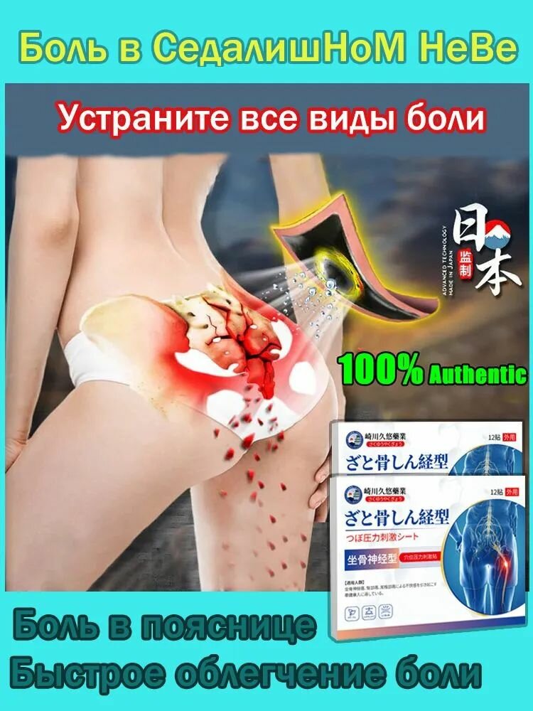 Ишиас пластырь 12 шт.