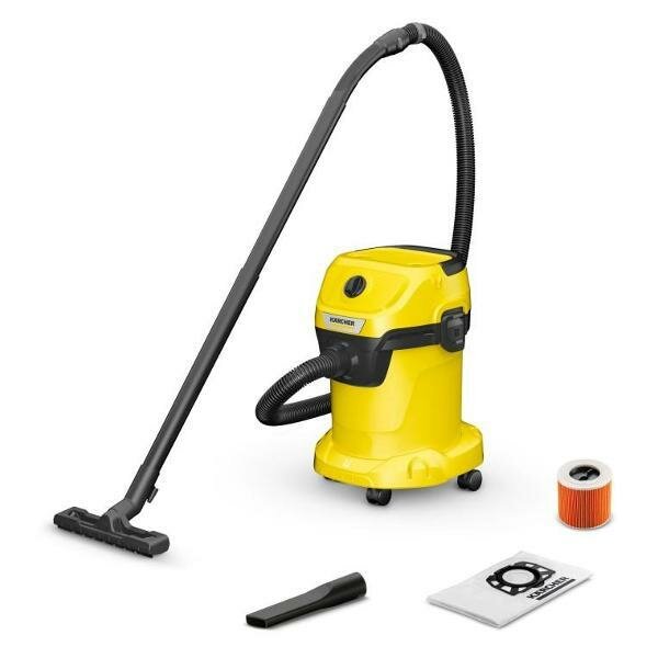 Пылесос для уборки офисов и мастерских Karcher WD 3 V-17/4/20 (1.628-127.0)
