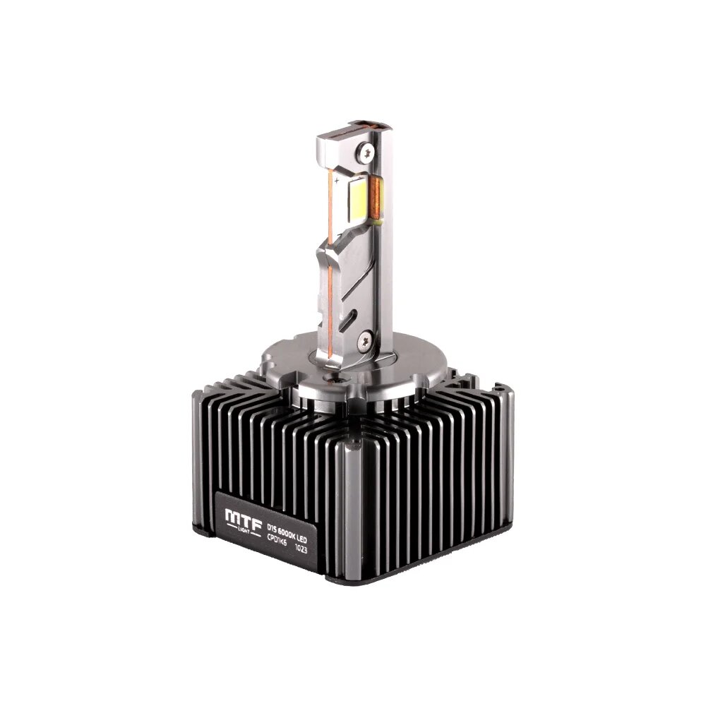 Светодиодные лампы MTF Light серия CYBER LIGHT PRO, D1S, 85V, 35W, 4250lm, 6000K, кулер, комплект CPD1K6