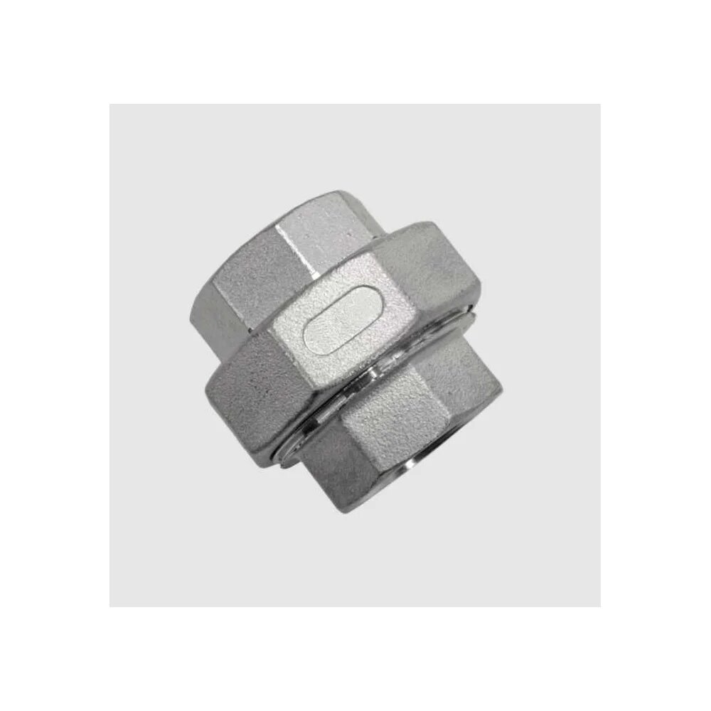 Американка NEWKEY вр/вр нержавеющая сталь AISI304 DN20 (3/4), (CF8), PTFE, PN16 NK-ADD20/4