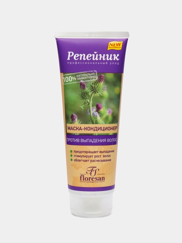 Floresan Ф-81 Маска-кондиционер против выпадения волос Репейник Флоресан 250 мл
