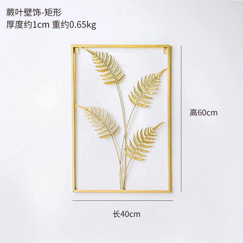 Креативные железные листья, металлические декоративные подвесные маленькие листья дерева, золотое настенное фоновое украшение, напрямую от производителя