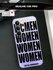 Силиконовый чехол на Realme C85 Pro / Реалми C85 Про с принтом Women black