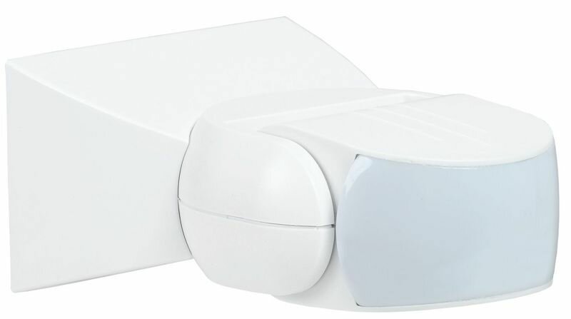 Датчик движения IEK ДД-МВ 501, 1200 Вт, угол обзора 180 градусов, 15 м, IP65, белый