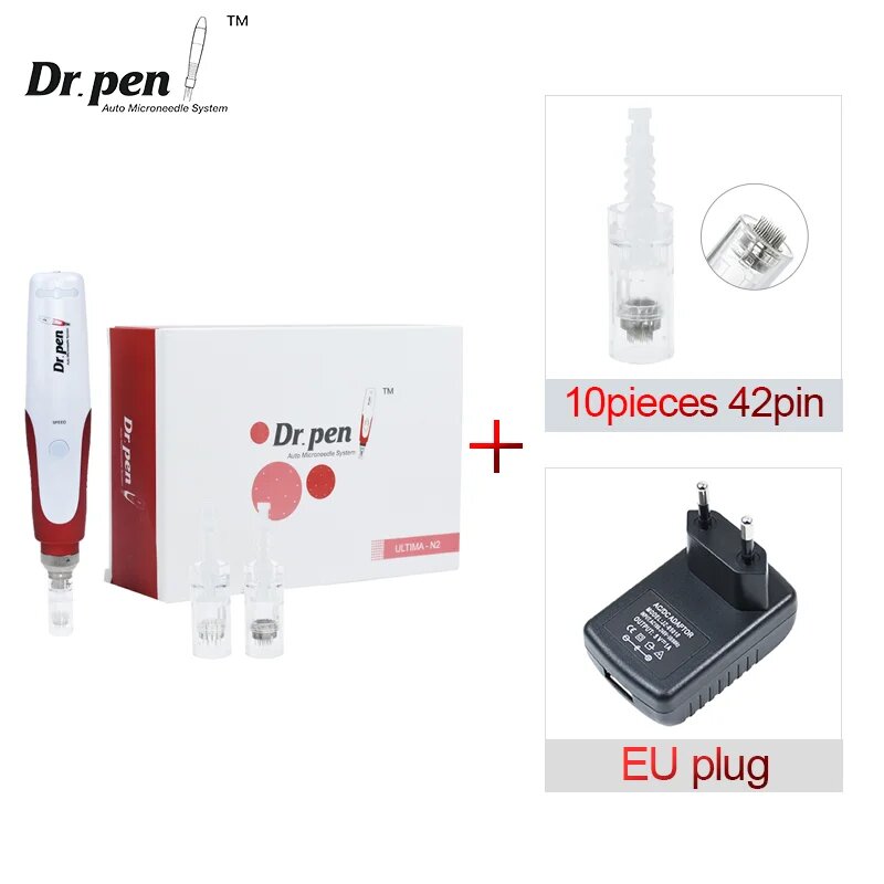 Dr. Pen Ultima N2-W с 12 картриджами для микронидлинга