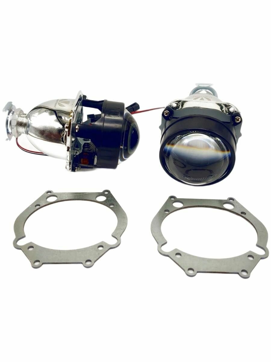 Комплект для замены линз на Nissan X-Trail II 2011-2015 рестайлинг, линзы H1 для Ниссан Икстрейл