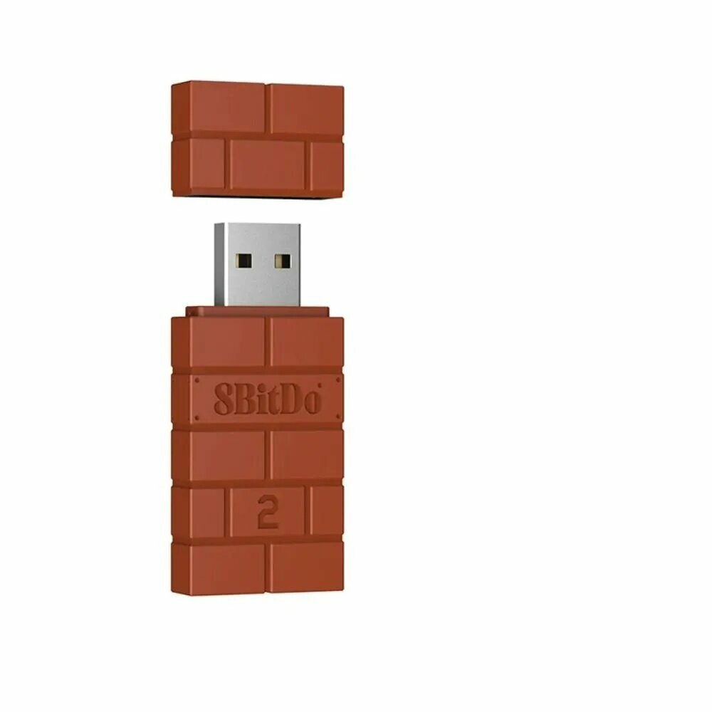 8BitDo USB Wireless Bluetooth Adapter 2 Ресивер Для Контроллера Nintendo Switch 1, 2 PS1 Raspberry Pi Mini PS4 PS5