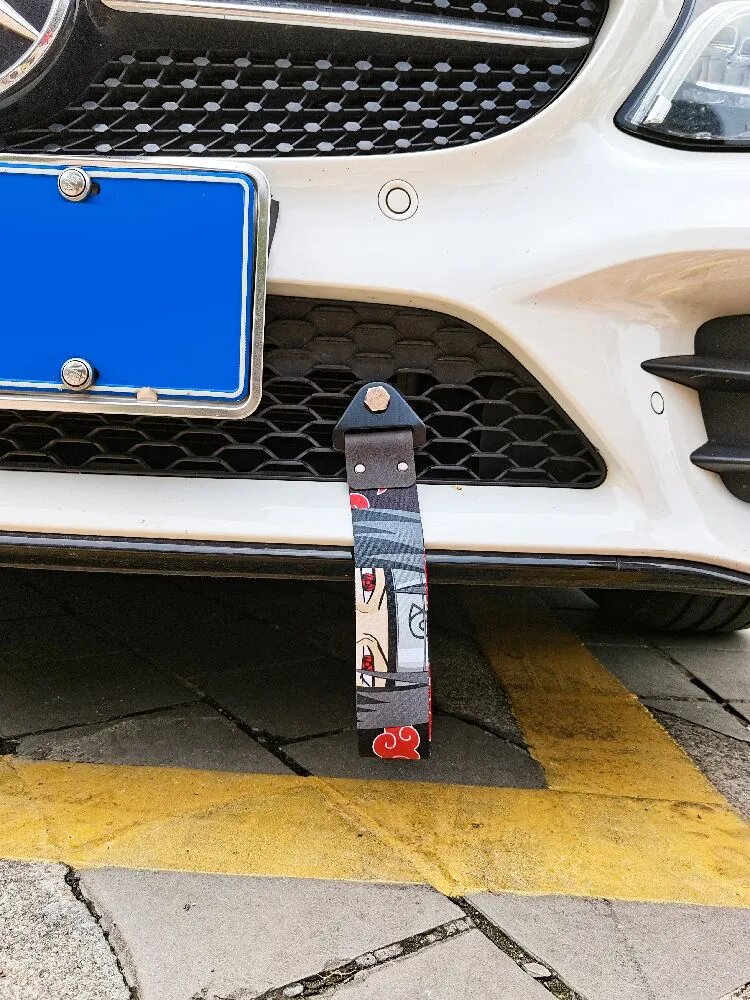 Японский стиль буксировочный трос с декоративным кольцом для JDM тюнинга и безопасной буксировки
