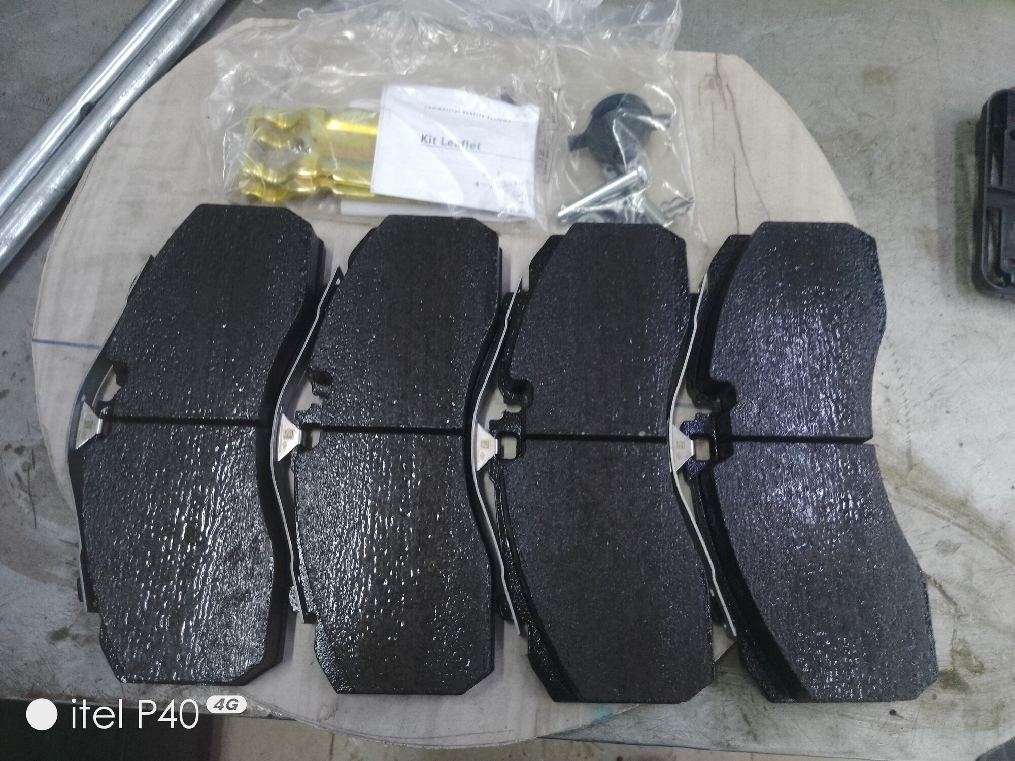 K094436K50 Колодки тормозные передние к-кт для Iveco Eurocargo, Eurostar, Man TGA, TGS