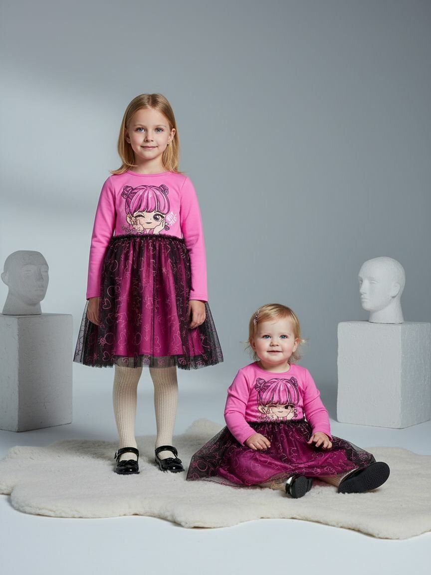 Платье Осень-зима 2024