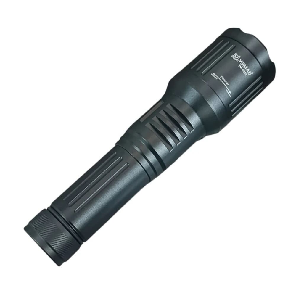 Фонарь Yemao USB Rechargeable YM-G262, black, черный, До 3000 м