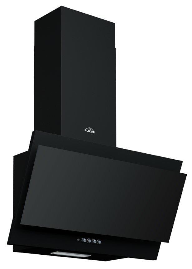 Каминная вытяжка Elikor Титан 60П-430-К3Д черный/черный