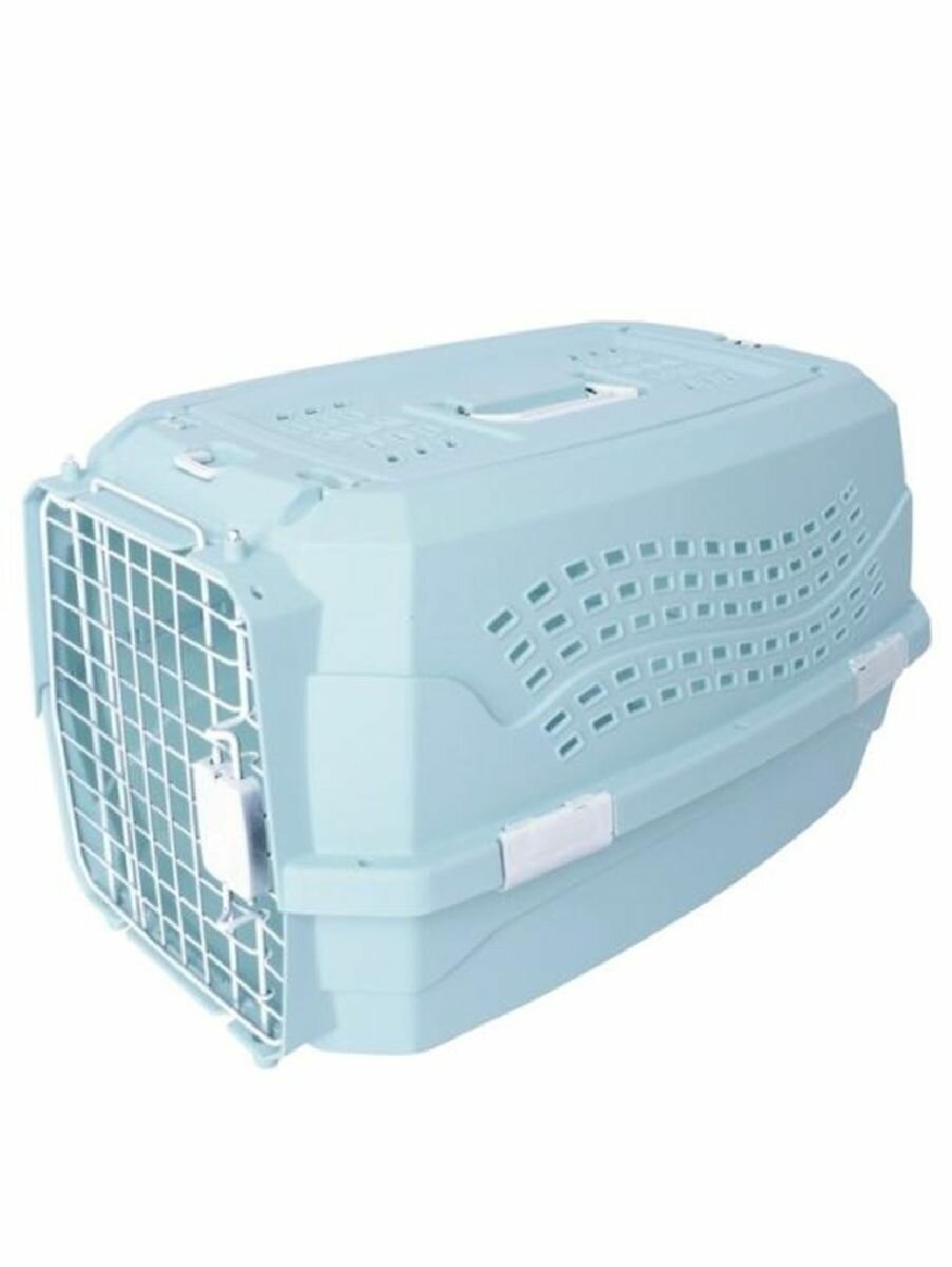 M-PETS Контейнер-Переноска CORSA голубой 57x38 x33см (<11кг)