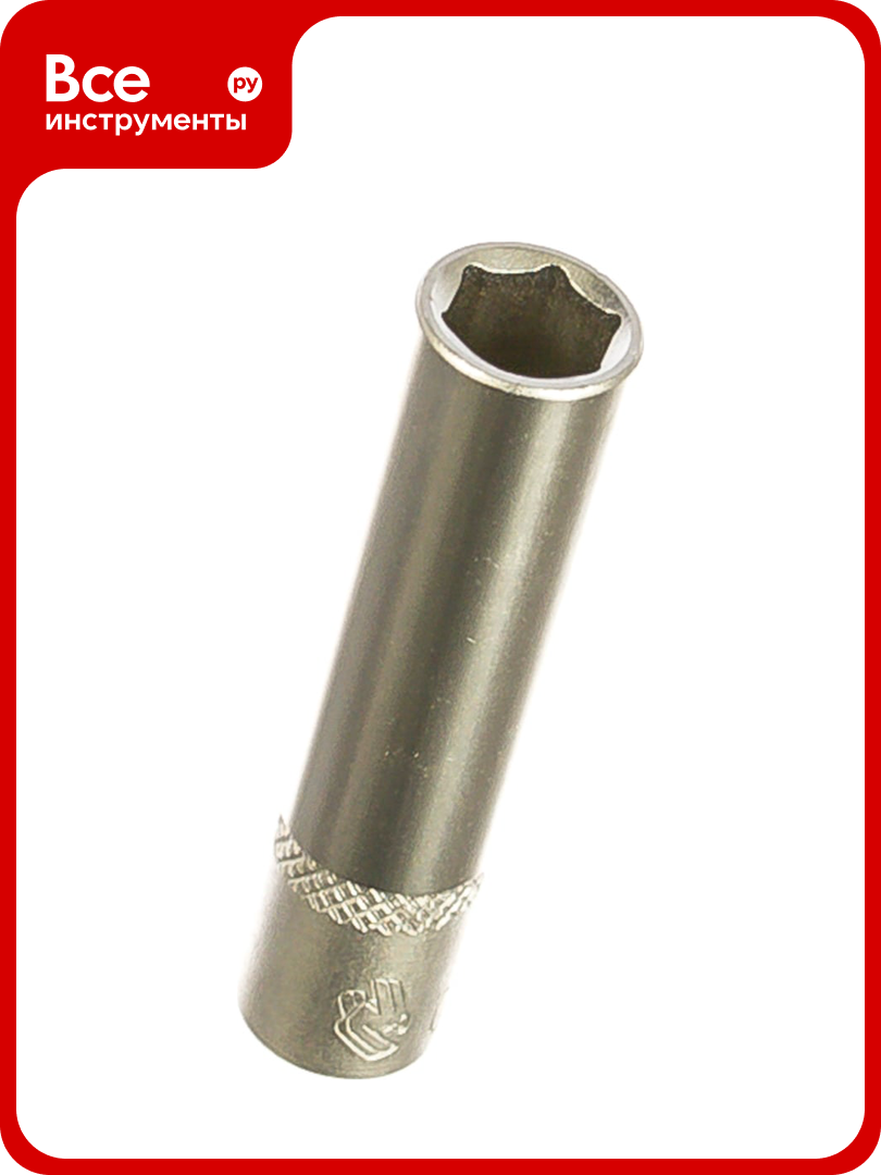 Головка торцевая длинная 6-гранная (5/16'; 1/2') Станкоимпорт ГД.12.40. Д.5/16