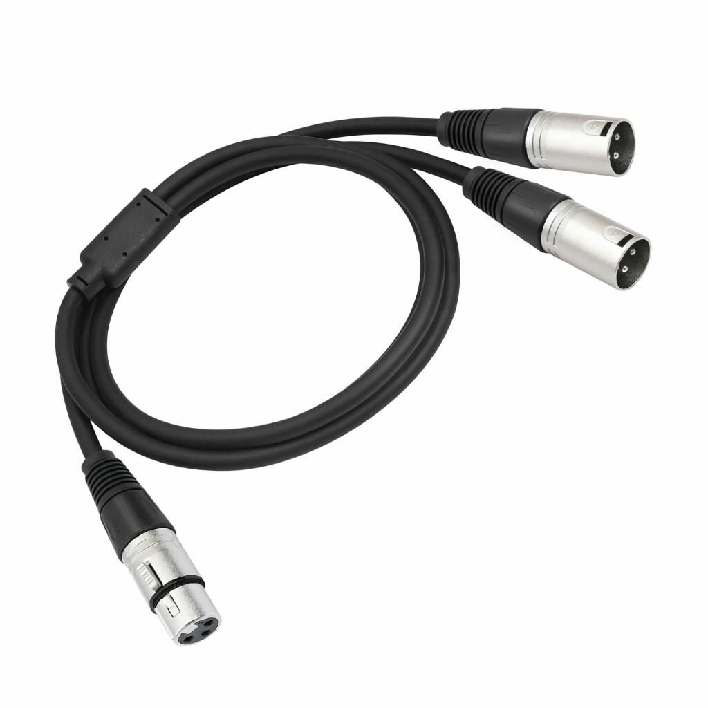 Y-разветвитель 3-pin для микшерного кабеля, 1m