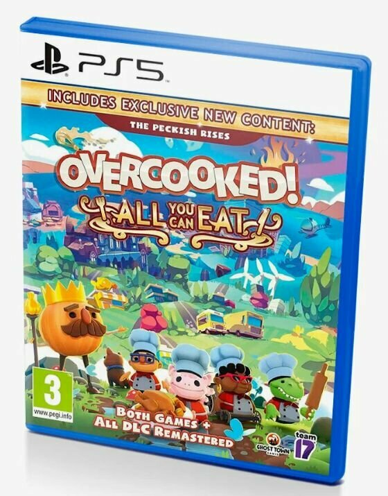 Игра Overcooked: All You Can Eat для Playstation 5. Уцененный товар