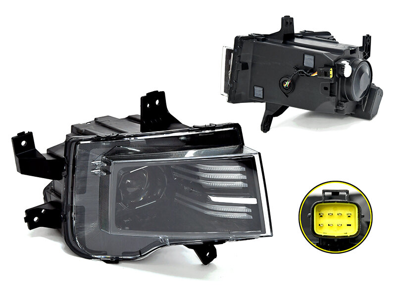 Фара правая для Москвич 3 / Jac Js4 (2020 -), 1 шт, SHF - 12268