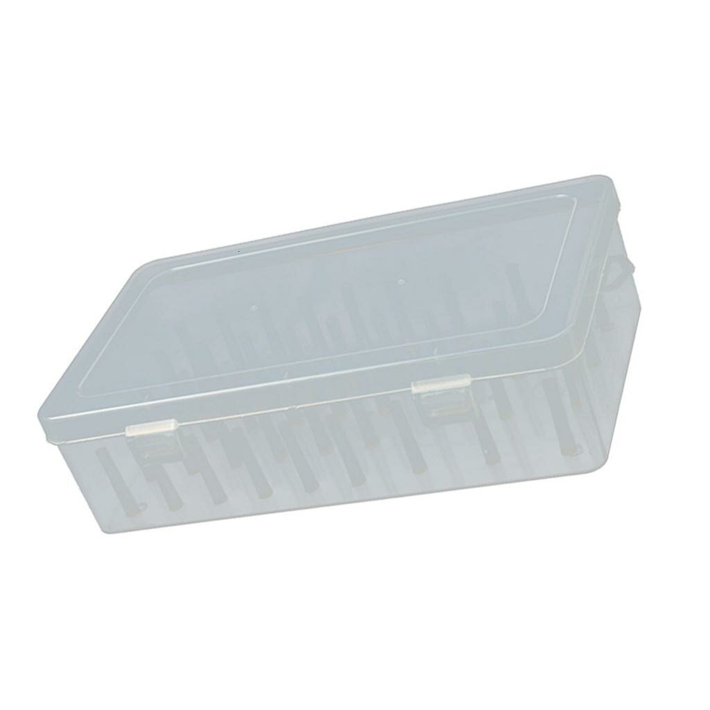 Пластиковый ящик для хранения проводов с 42 катушками, Четкий