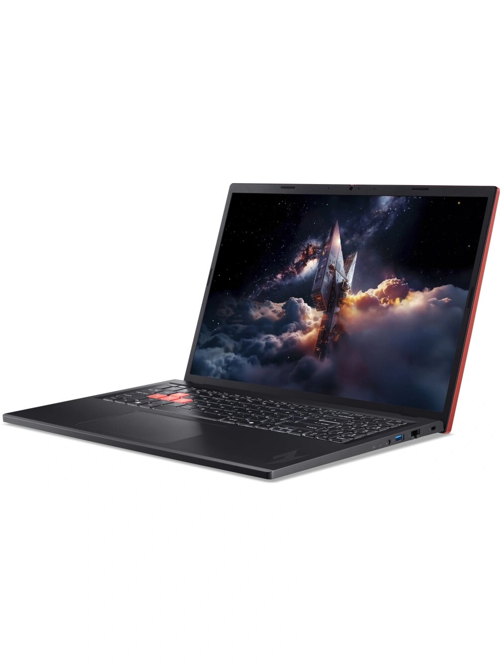 Ноутбук Acer Nitro Lite NL16-71G-51L6 i5 13420H/16Gb/SSD512Gb/RTX4050 6Gb/16"/IPS/WUXGA/noOS/black