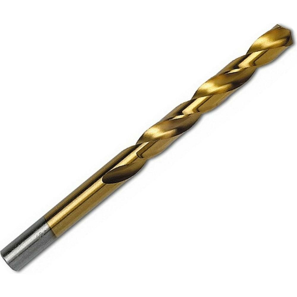 Сверло по металлу Профоснастка 10,7 мм HSS M2 TIN/135 DIN 338, 6 шт, №434 30202114