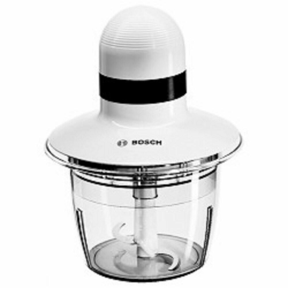 Bosch Блендер MMR08A1 Измельчитель электрический, 400Вт белый черный