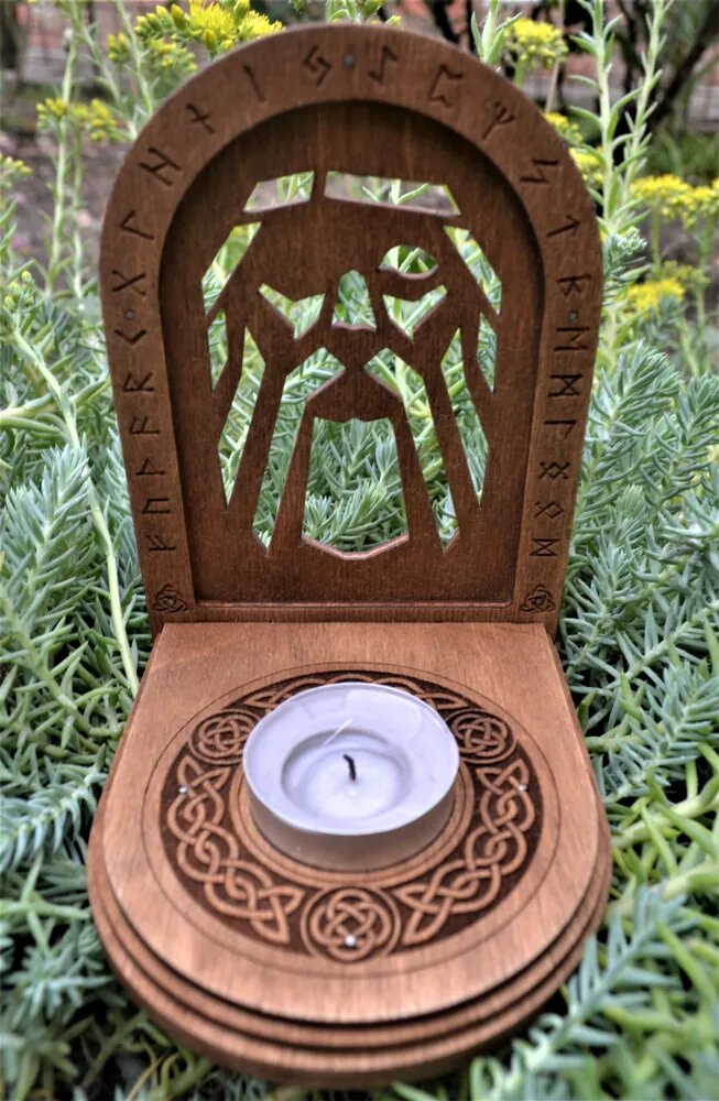 Малый алтарь для ритуалов "Один". Алтарь походный