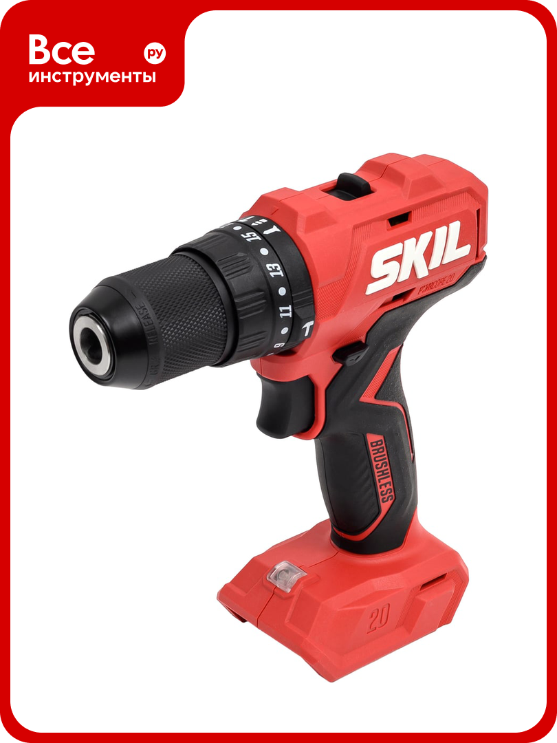 Аккумуляторная ударная дрель-шуруповерт SKIL HD6280, solo HD6280SE00, Основные особенности