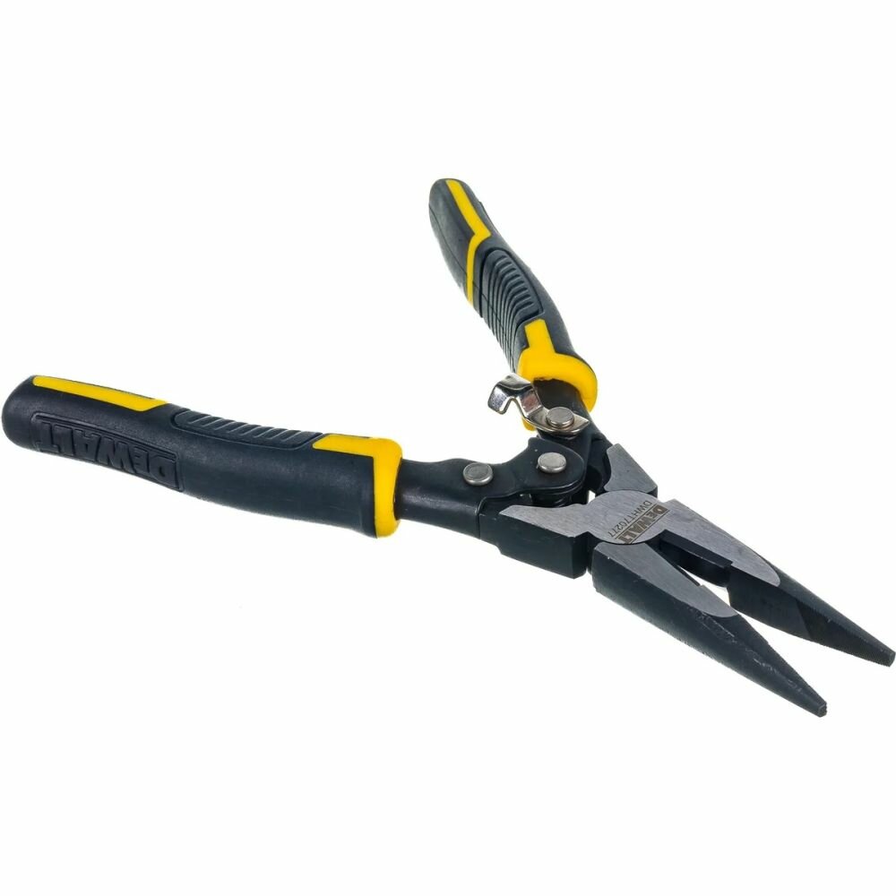 Плоскогубцы DeWalt COMPOUND ACTION с удлиненными губками DWHT0-70277