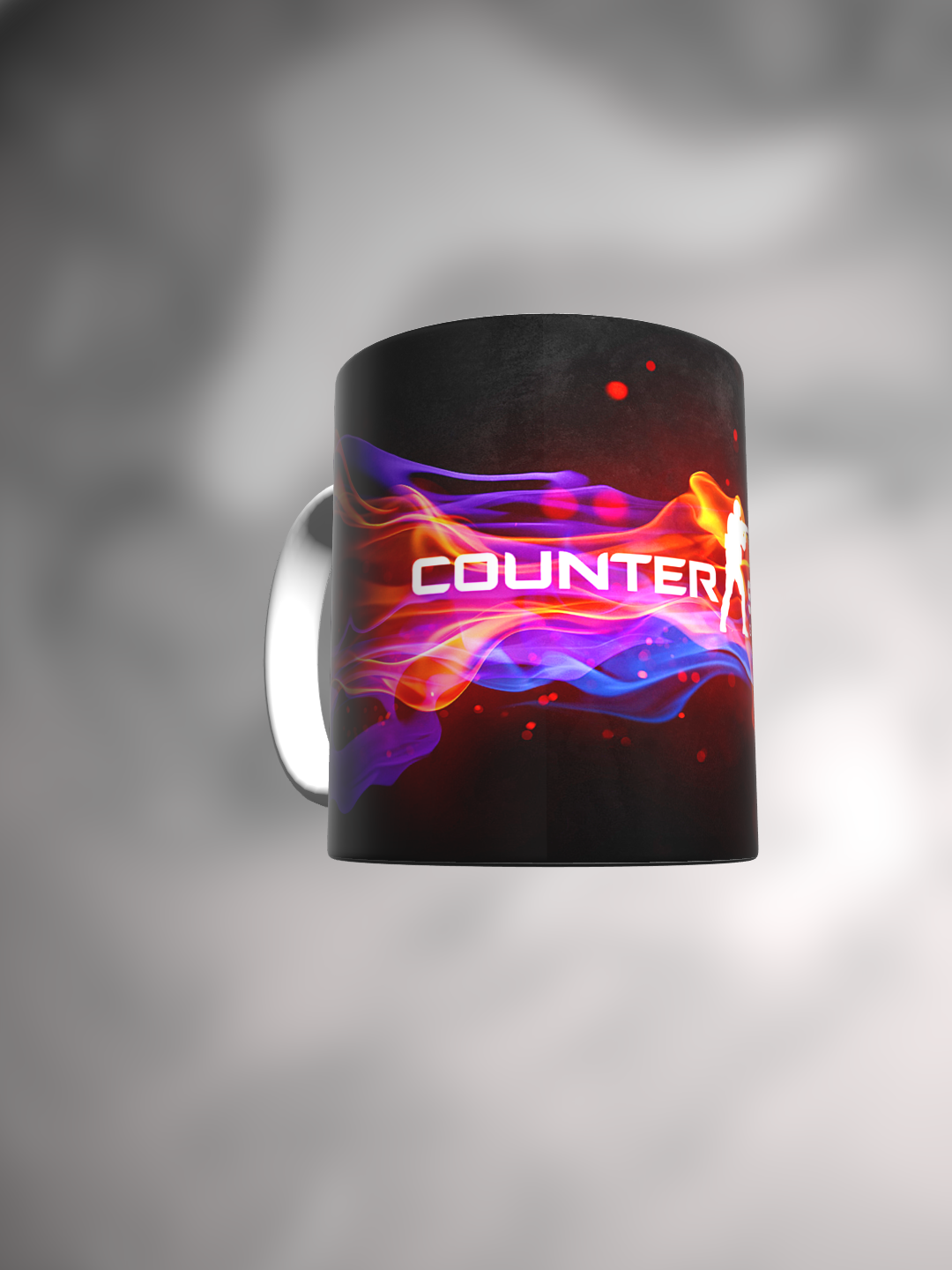 Кружка Counter-Strike Global Offensive 330 мл, керамическая с ярким принтом, подходит для СВЧ — фото 1