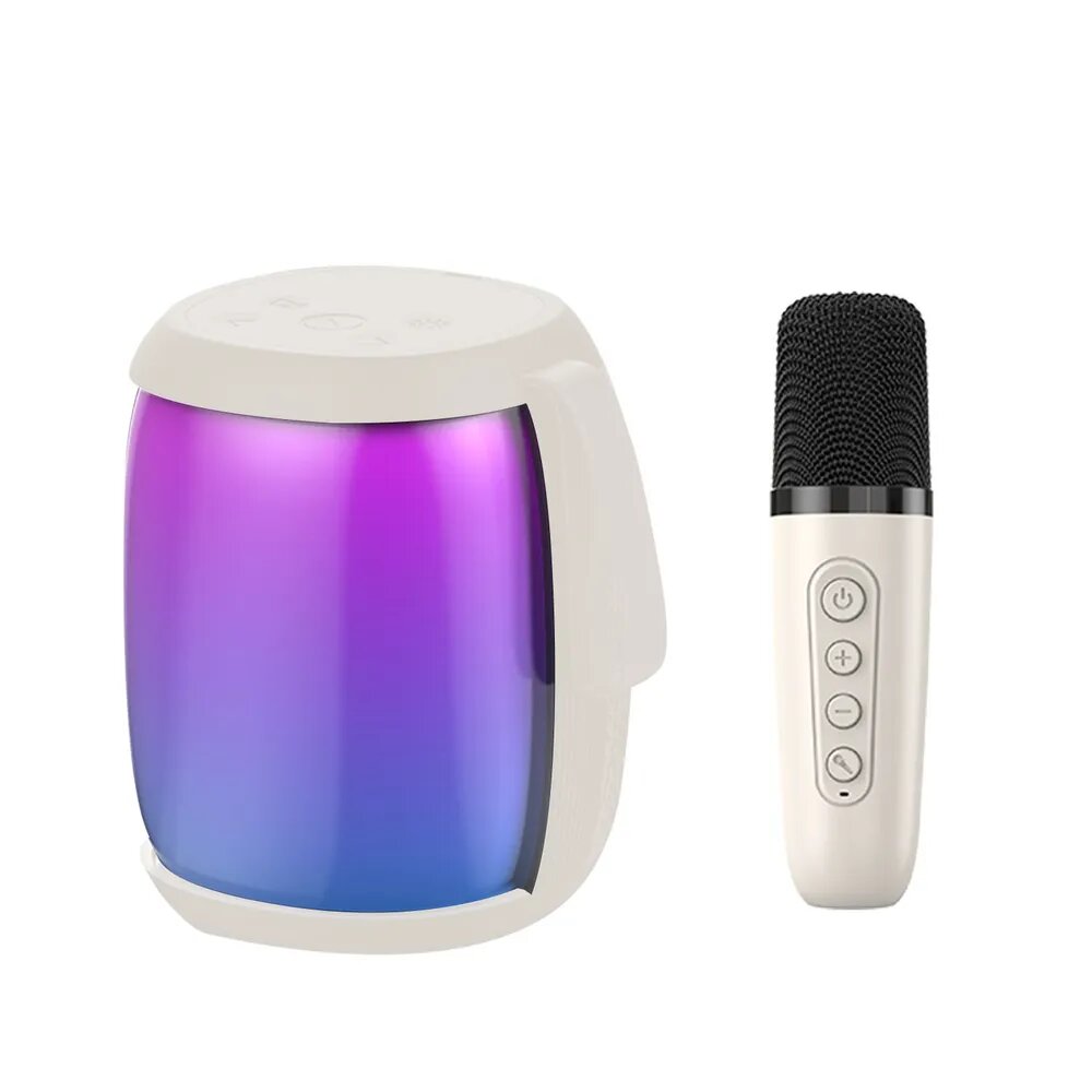 Караоке система с поддержкой Bluetooth, колонка с беспроводным микрофоном