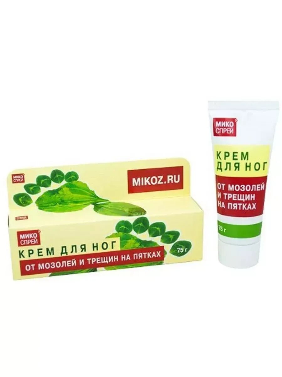 Микоспрей Крем для ног от мозолей и трещин 75 г
