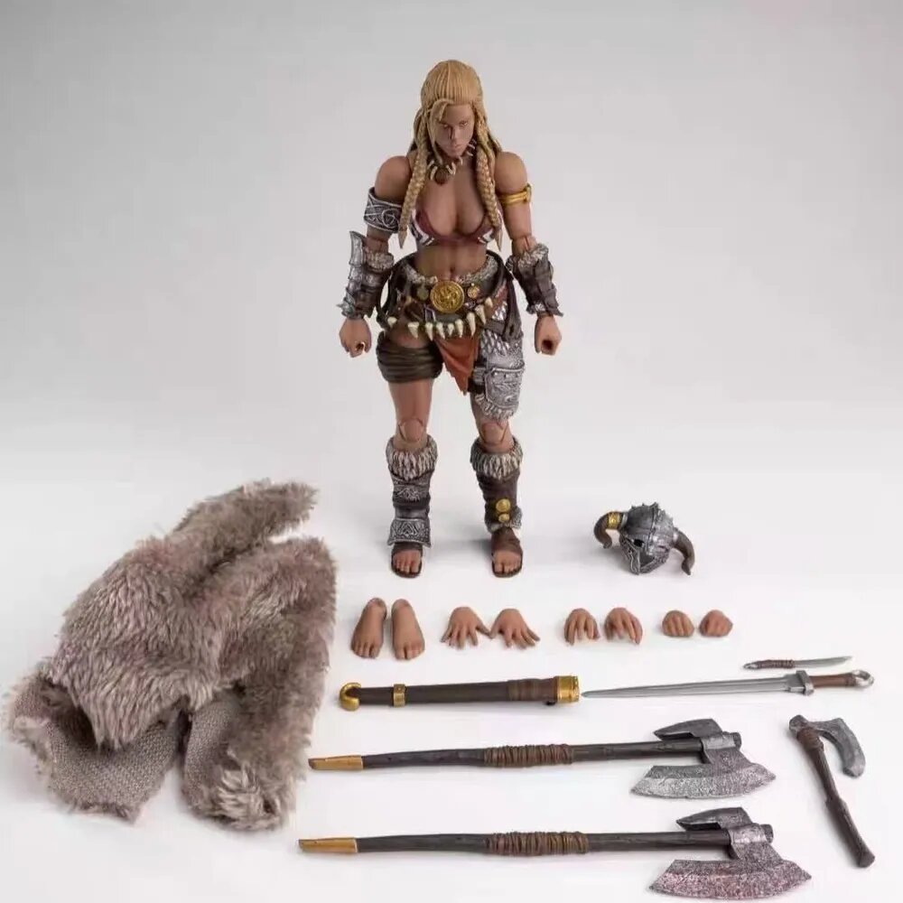 XesRay TOYS/ фигурка-COMBATANTS FIGHT FOR GLORY GOLD HILDR/Подарок для мальчика/18CM
