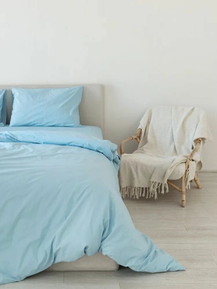 Постельное белье 1.5 спальное поплин 150х200 Бали (альвине квист) икеа