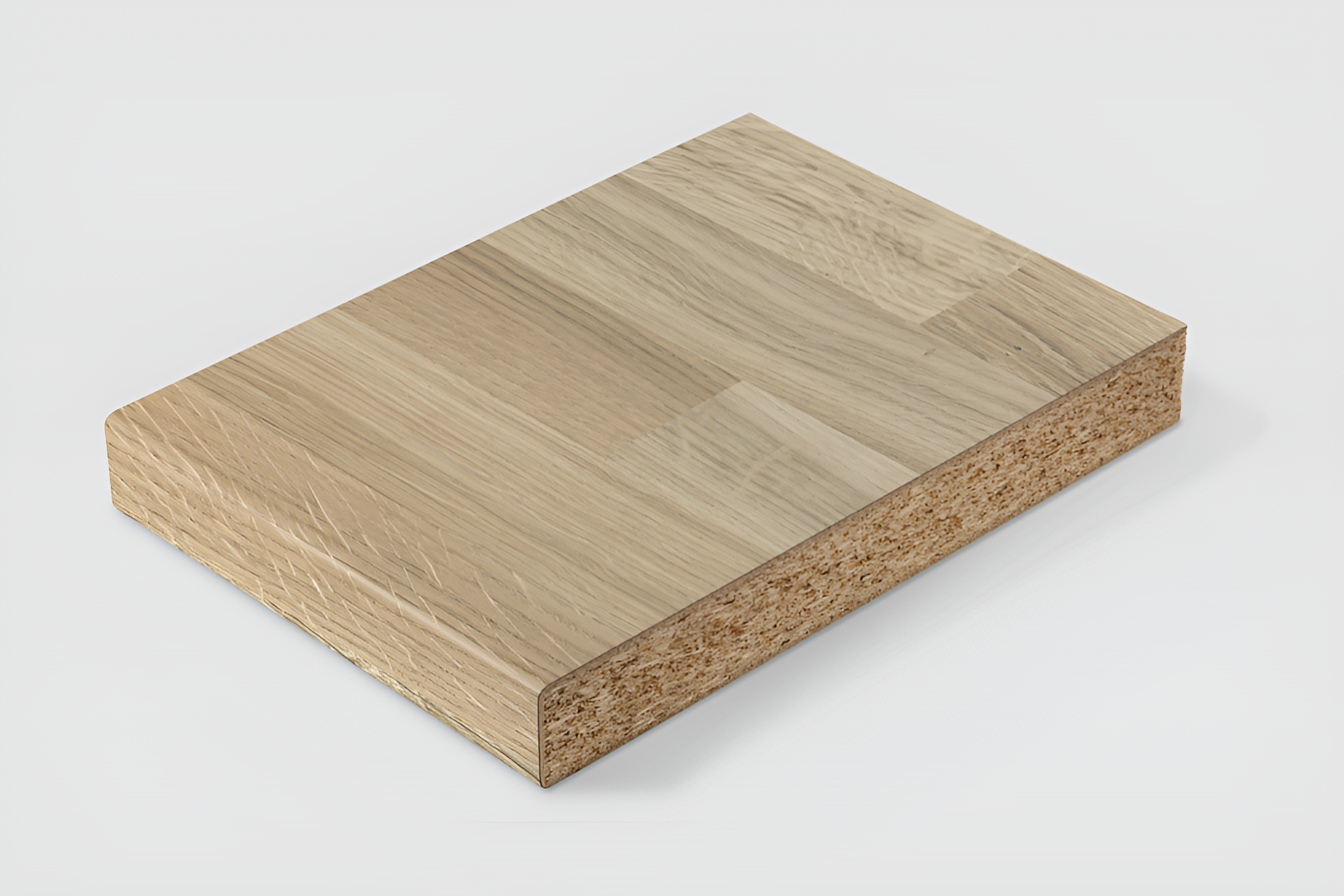 Столешница для кухни Egger 1300х600x38мм с торцевыми планками. Цвет - Дуб наборный