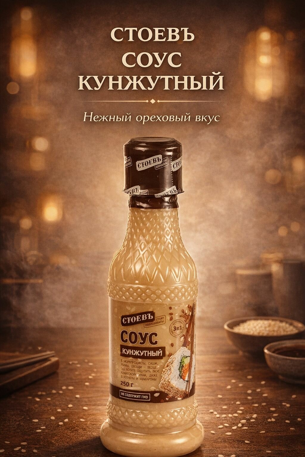 Соус Кунжутный 250 грамм, 12 бутылок