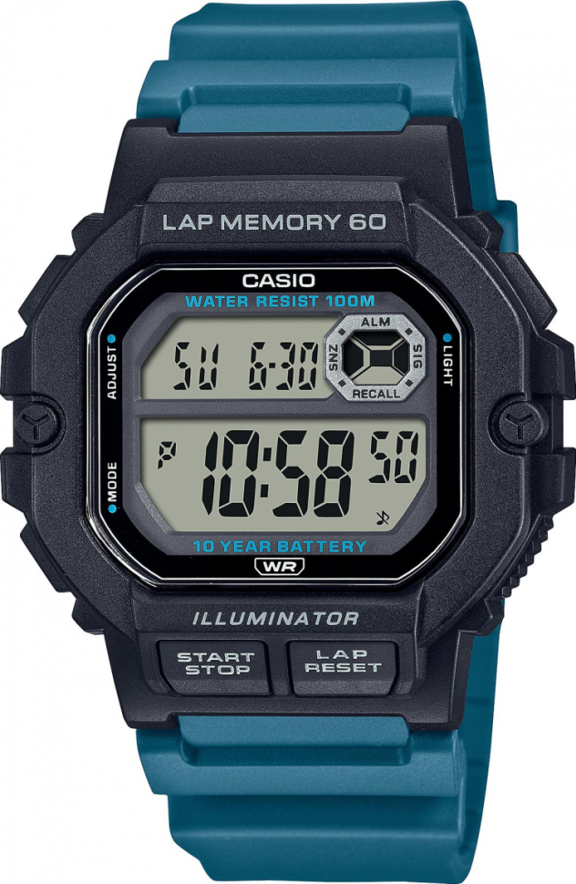 Наручные часы CASIO Collection, черный — фото 1